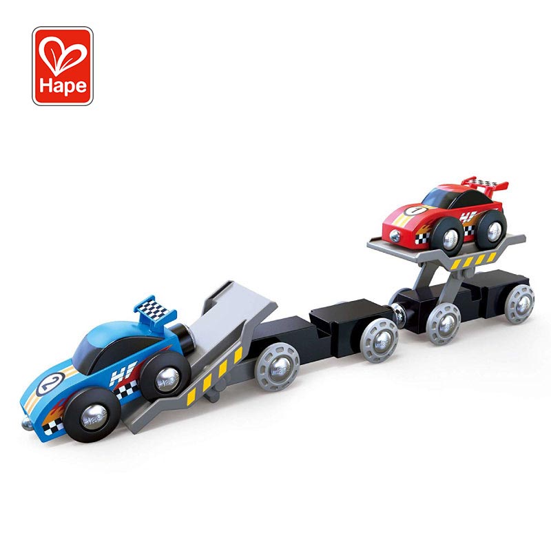Hape 3735 Race Car Transporter | Shopee Malaysia
