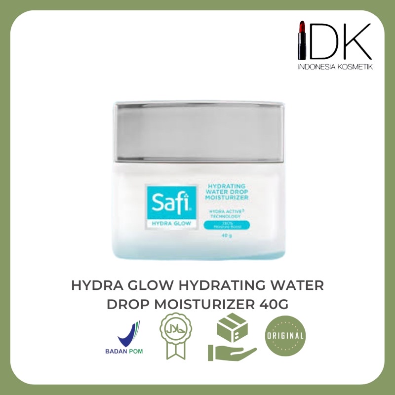 Safi Hydra Glow Hydrating Water Drop Moisturizer 40g | Shopee Malaysia