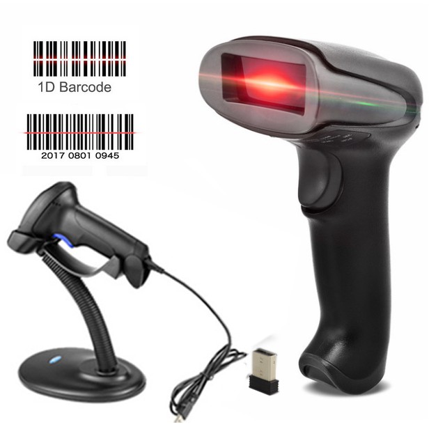 Wireless barcode scanner gun express single dedicated supermarket ...