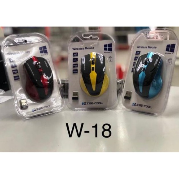 Official Zee-Cool Zc-w18 2.4Ghz Wireless Optical Mouse with on/off ...