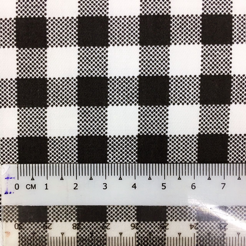 Kain Cotton Bidang 60"/ Twill Cotton 60" / CORAK PETAK 0.4cm & 1cm ...
