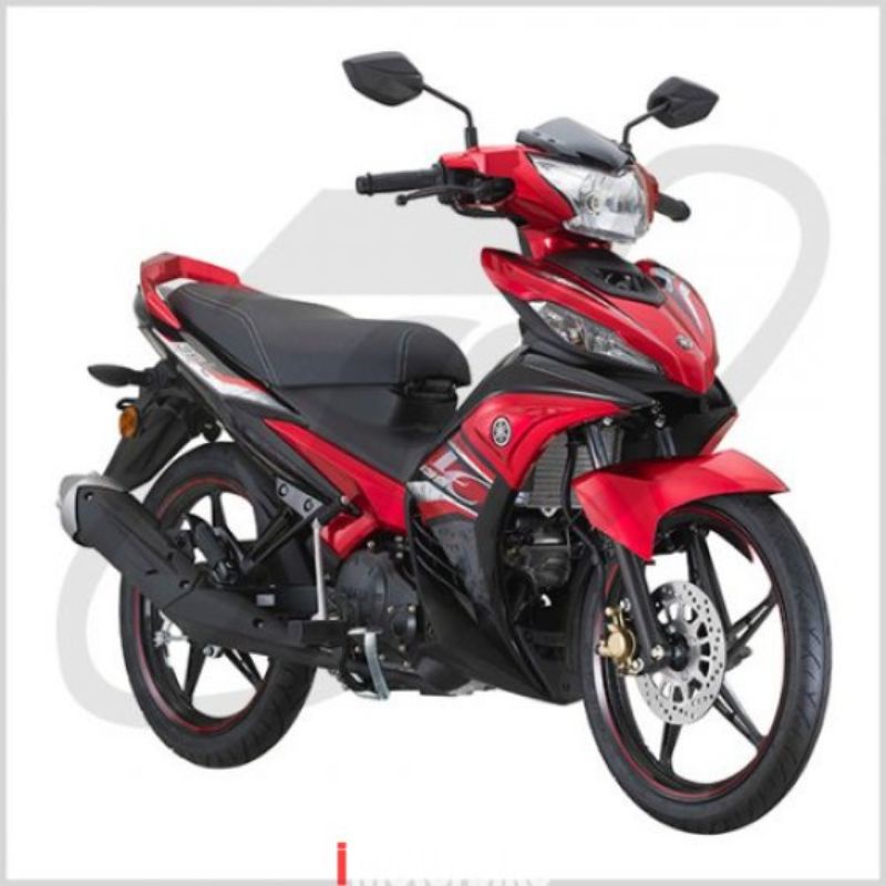YAMAHA LC 135 LCV3-V7 MERAH HITAM HLY ORI FREE TAMPAL STICKER FREE ...