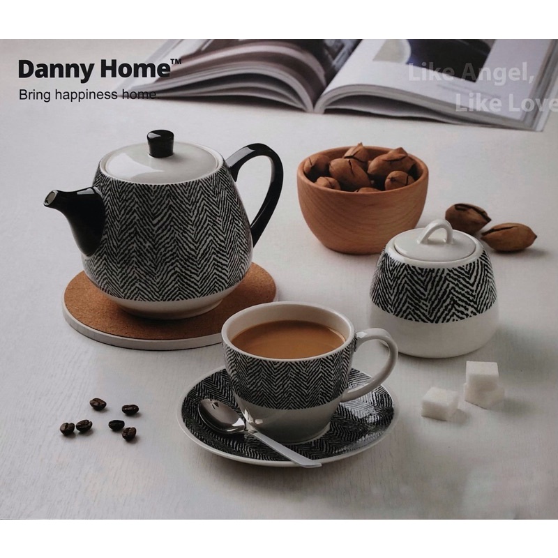 (Ready Stock!!) Danny Home 16pcs Fine Porcelain Tea Set (Teapot + Cup ...
