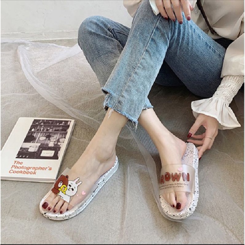 Sandal Slippers Teddy Brown Bear READY STOCK KOTA KINABALU | Shopee ...