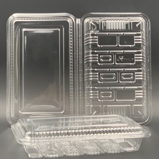 🔥🔥READY STOCK OPS - OP3H - Plastic Tray Bakery Disposable Plastic Clear ...