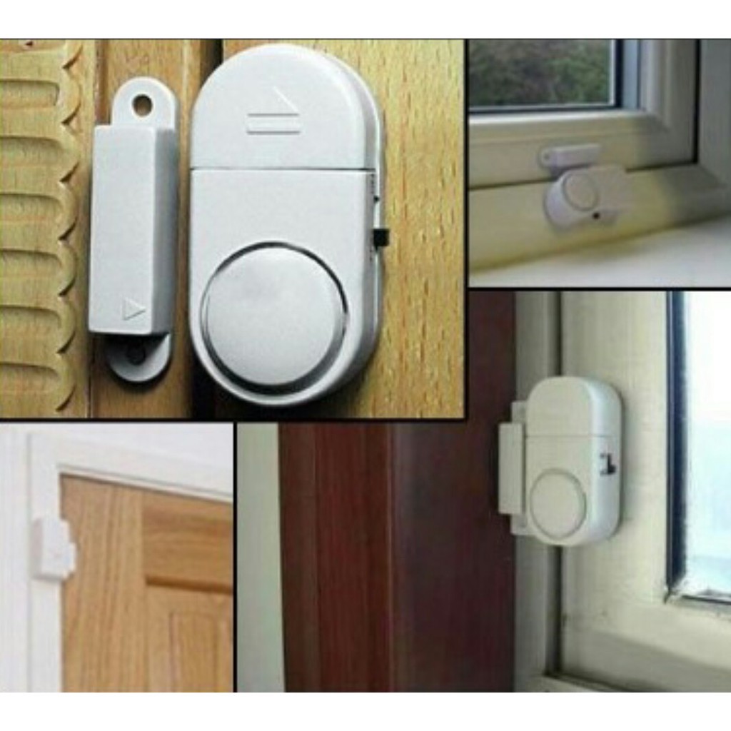 Wireless Door Magnetic Sensor Alarm habasyistore | Shopee Malaysia