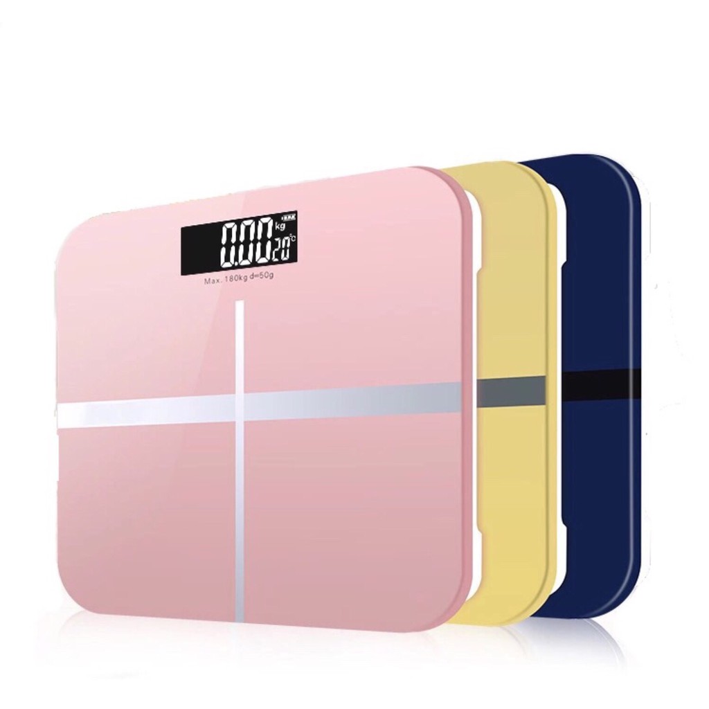 Digital Weighing Scale Temperature Backlight Display Body Bathroom Weight Scale | Shopee Malaysia