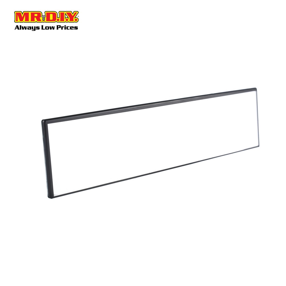 (MR.DIY) Automobile Rectangular Rear View Mirror (300mm) | Shopee Malaysia