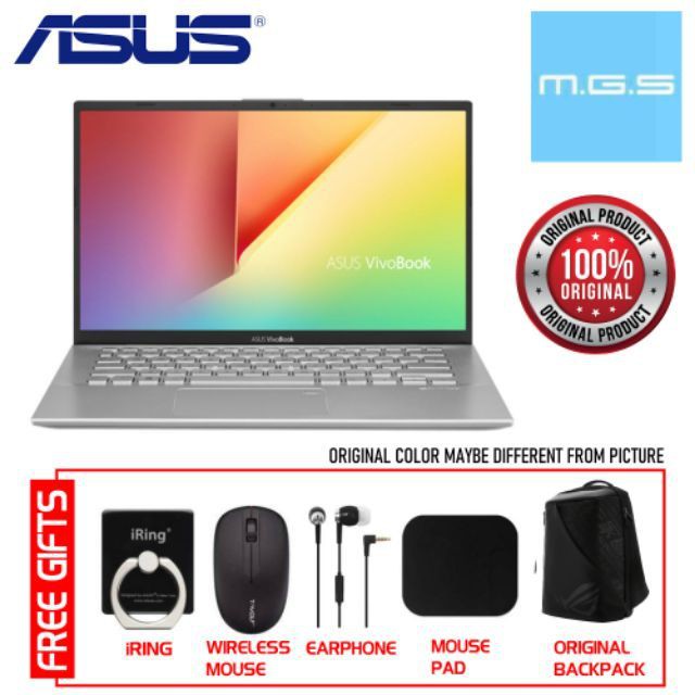 Asus VivoBook 14 A1404V-AAM168WS 14'' FHD Laptop Transparent Silver ...