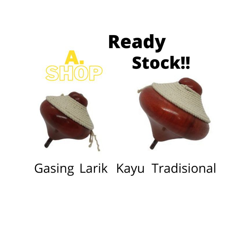 🔥🔥Gasing kayu tradisional (gasing larik kayu)🔥🔥 | Shopee Malaysia