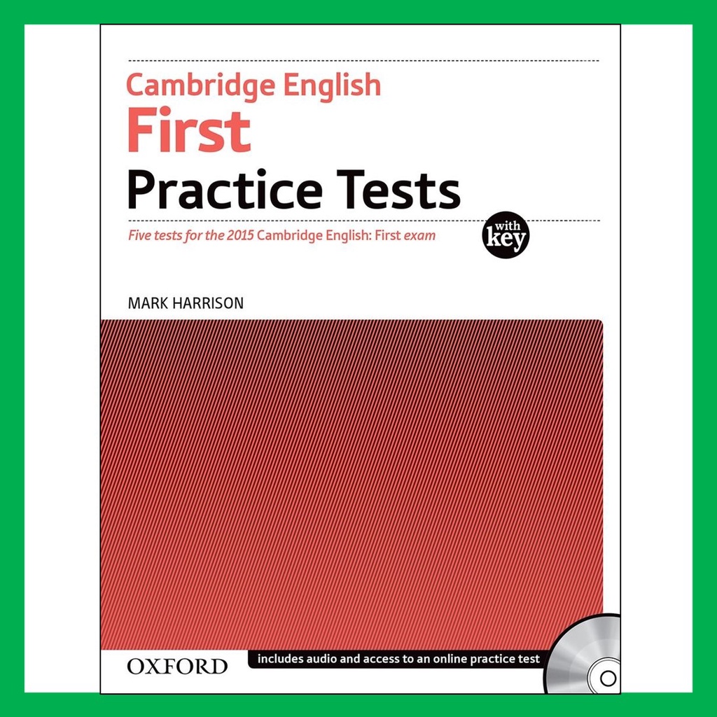 [READY STOCK] Cambridge English First Certificate Practice Tests (With ...