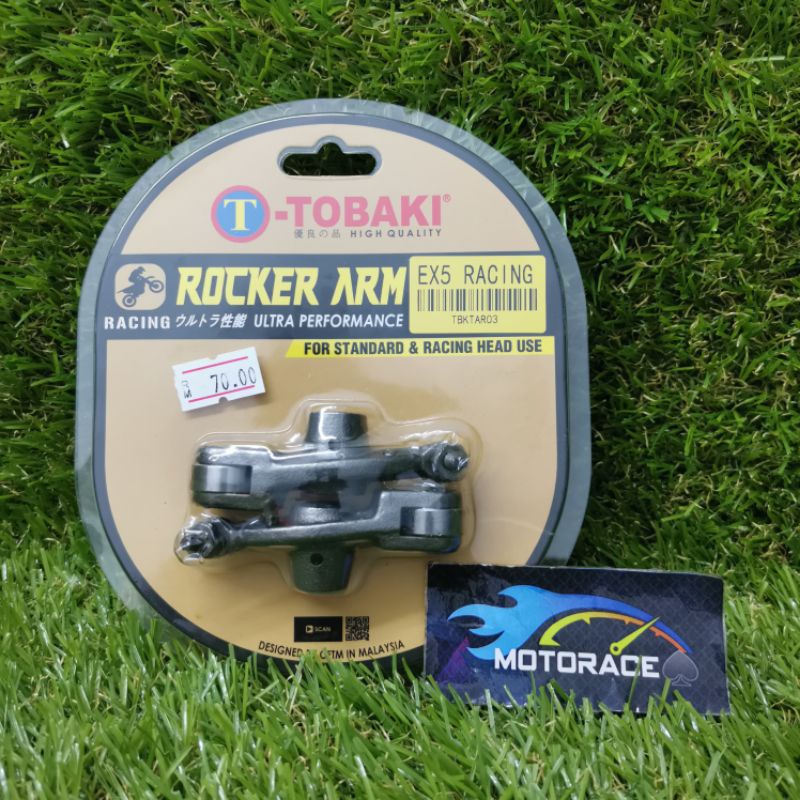 TOBAKI RACING ROCKER ARM WITH ROLLER HONDA EX5 | Shopee Malaysia