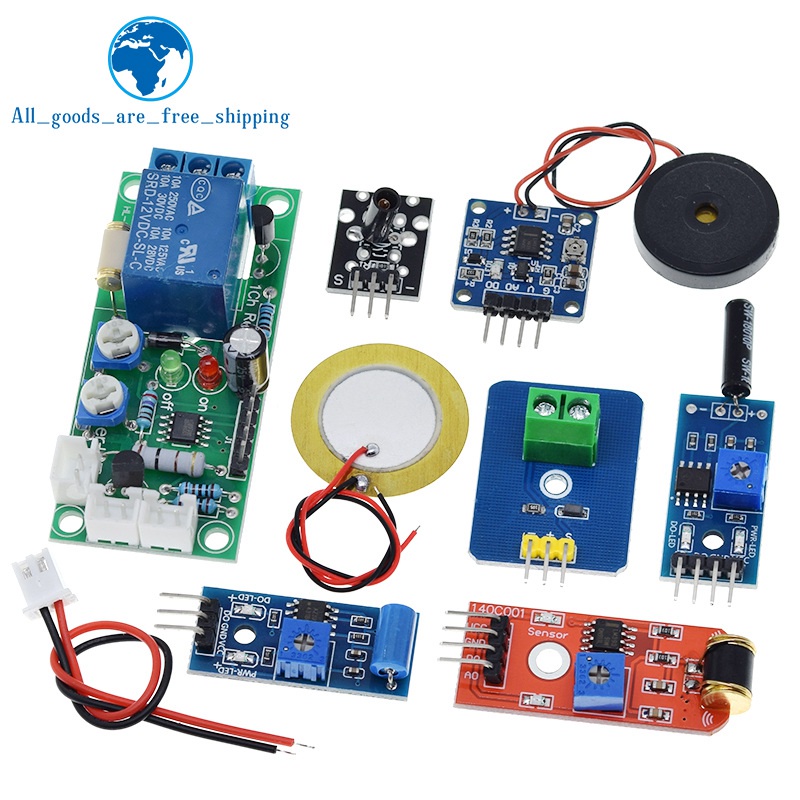 Highly Sensitive Ceramic Piezo Vibration Sensor Module Analog ...
