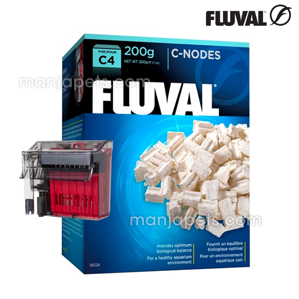 Fluval C-Nodes for Fluval C4 Power Filter, 200 g (7 oz) - 14024 ...