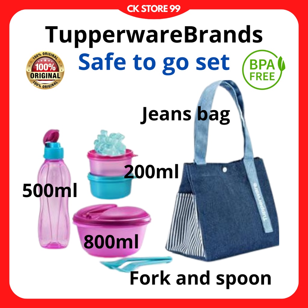 Tupperware Safe To Go Set | Shopee Malaysia
