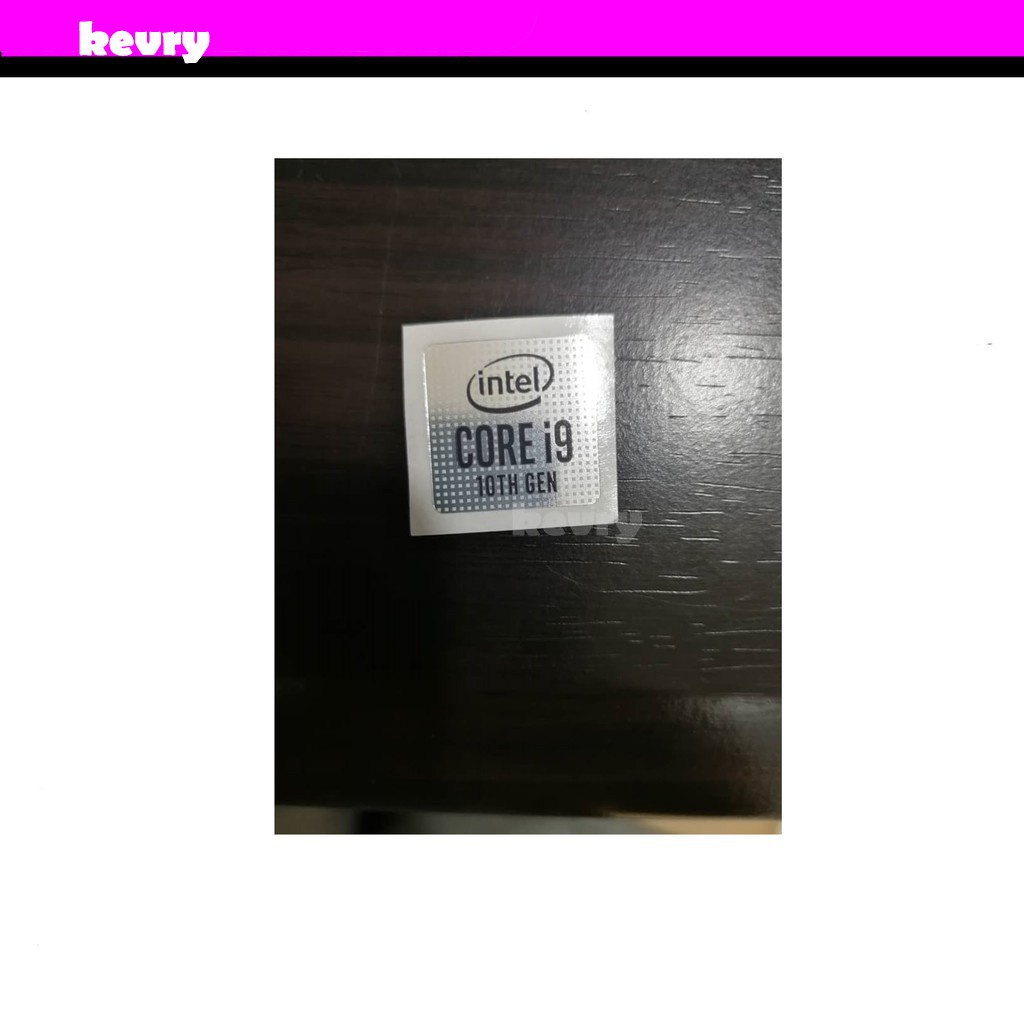 Intel i3 i5 i7 Sticker Core I9 I7 2nd Gen, 3rd Gen, 4rd Gen Sliver ...