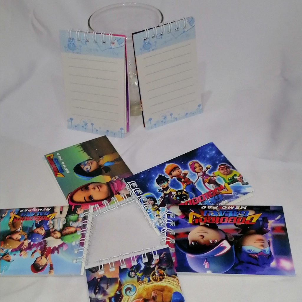 Cute boboiboy note book Boboiboy model buku nota BOBOIBOY风格小记事本（gift ...