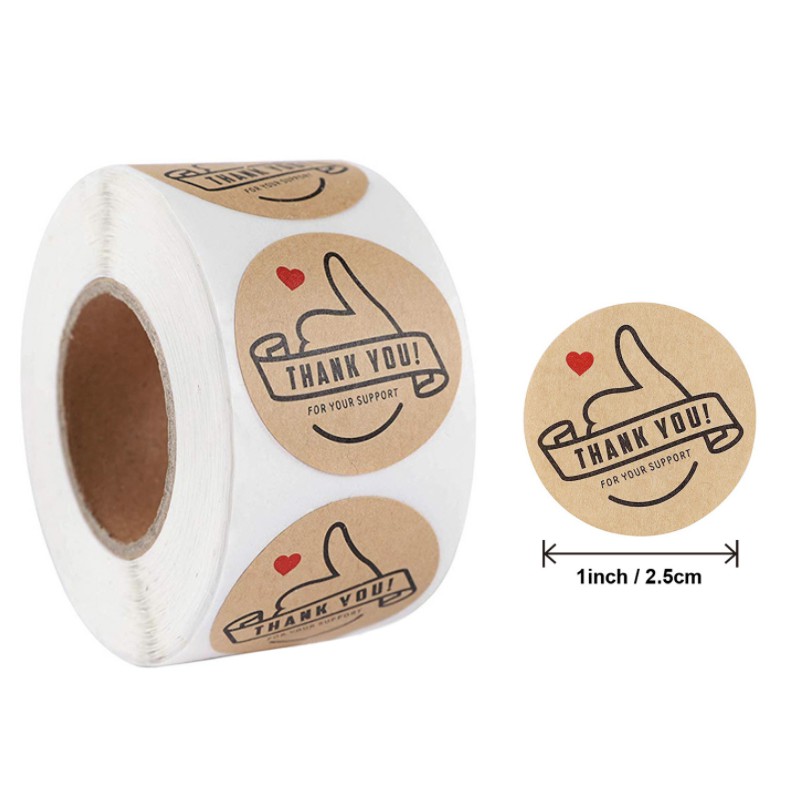 🔥500pcs 🔥Thank You for your Order Sticker / Seal Label / Sticker Terima ...