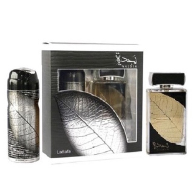 gift set lattafa perfume set 100 ml + body spray 250 ml original new ...