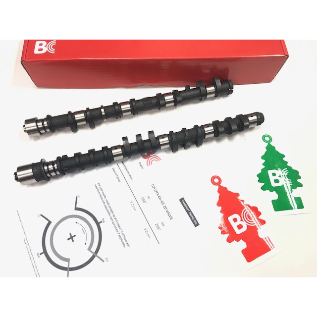 BC Racing hi cam high camshaft for TOYOTA 4AGE 20V Blacktop & Silvertop ...