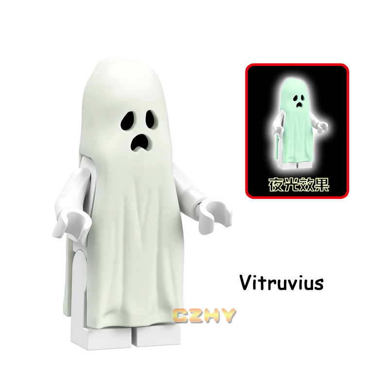 Vitruvius Lego Toy Luminous Blocks Minifigures Bricks Educational DIY ...