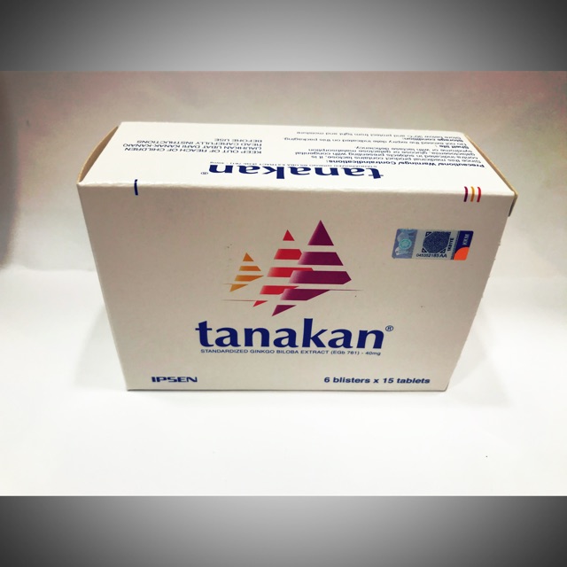 Promotion: Tanakan 40mg Gingko Biloba (90 Tabs) | Shopee Malaysia