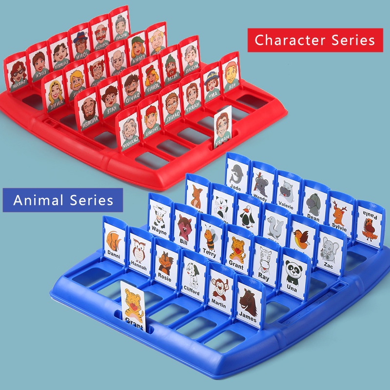 Guess Me Who is The Parent Child Interactive Puzzle Reasoning Logical ...