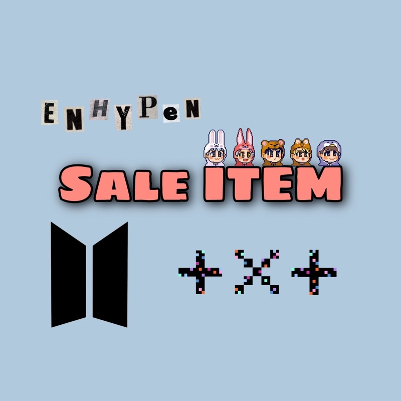 Stuff ENHYPEN BTS TXT | Shopee Malaysia