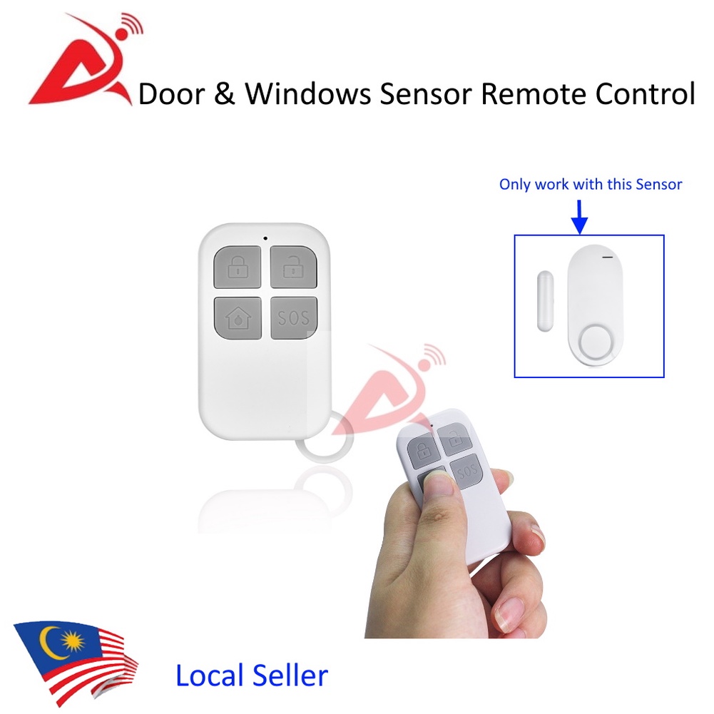Door Window Magnetic Sensor Remote Control / Magnet Pintu Tingkap ...