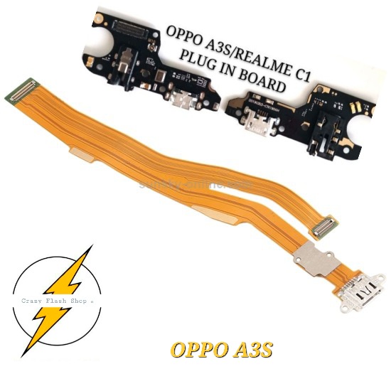 OP A3S / A5 CHARGING BOARD USB PORT PLUG IN REPLACEMENT PART | Shopee ...