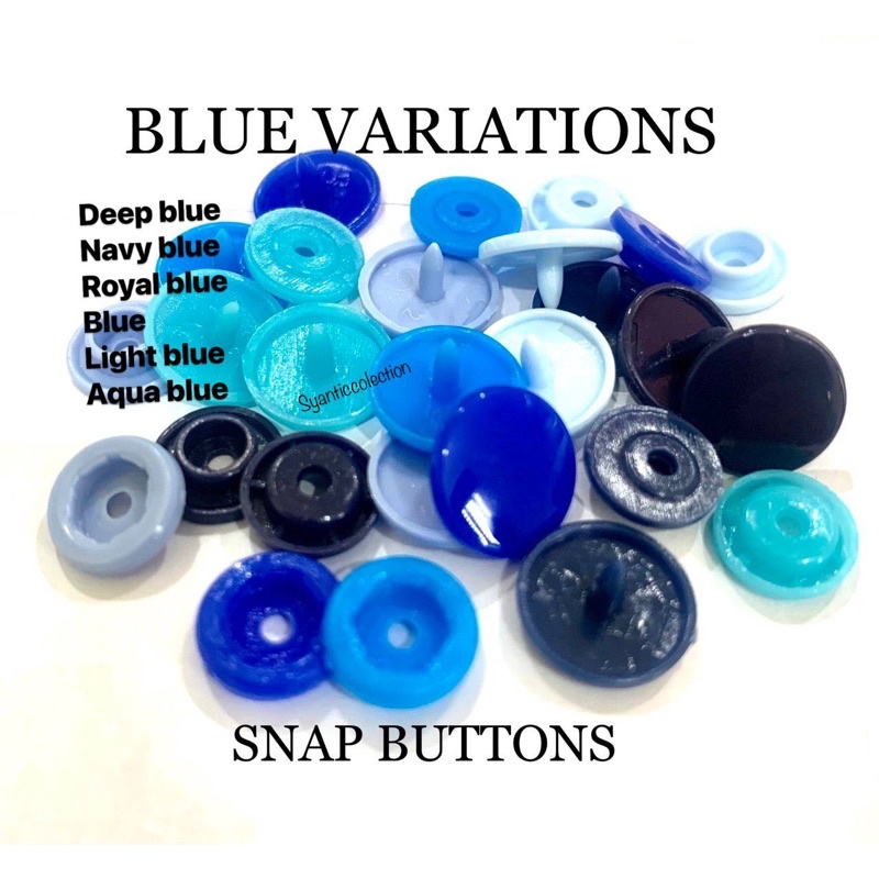 T5 Plastic Button Resin Snap Press Stud Fastener for Cloth Baby Bib and ...