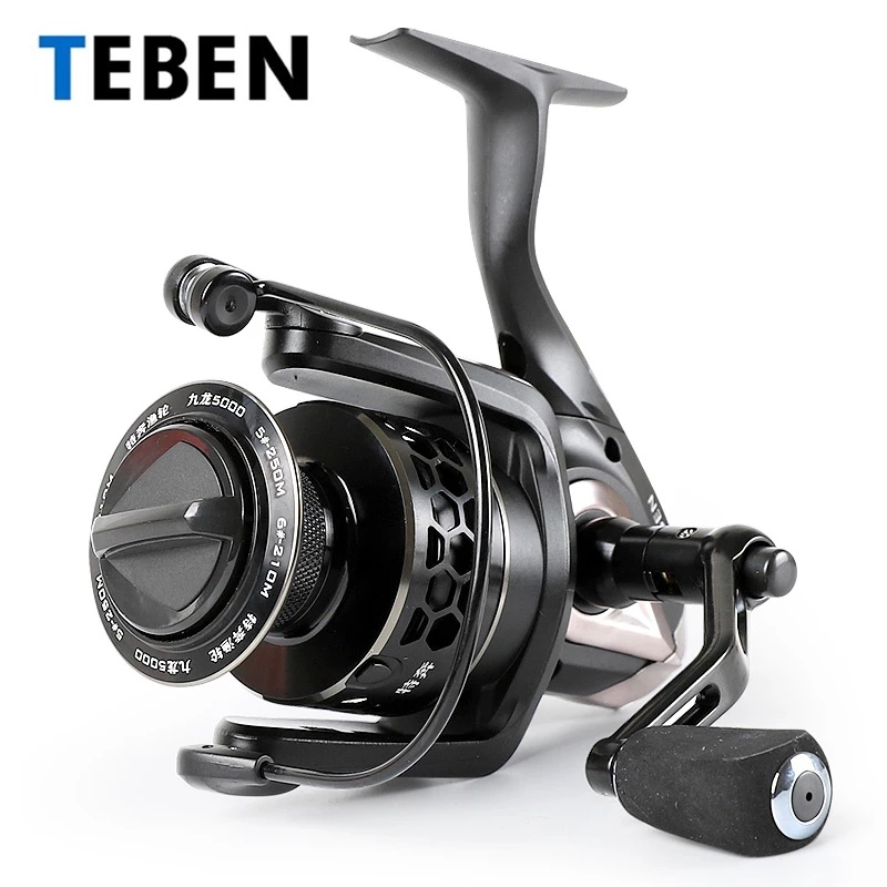 Teben JL 2000-6000 Spinning Fishing Reel 15-18KG Maximum Drag Carp ...