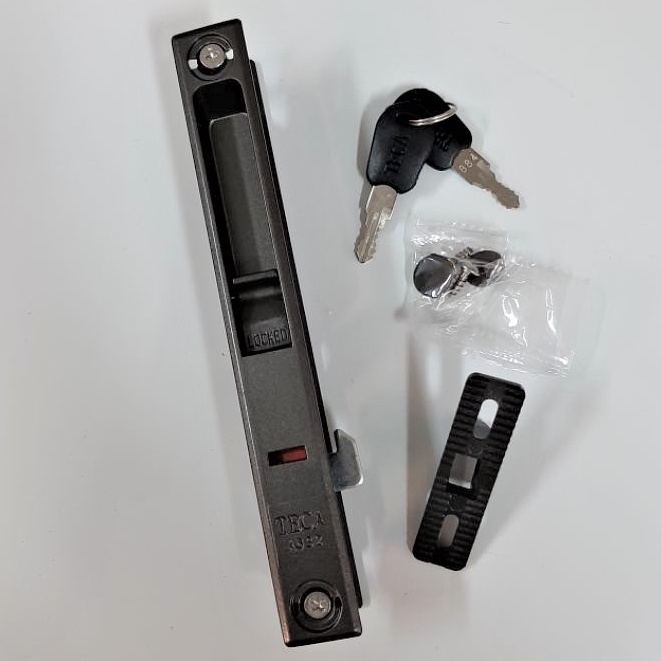 Sliding door lock A6 25mm/32mm/35mm TECA/kunci gelongsor pintu ...