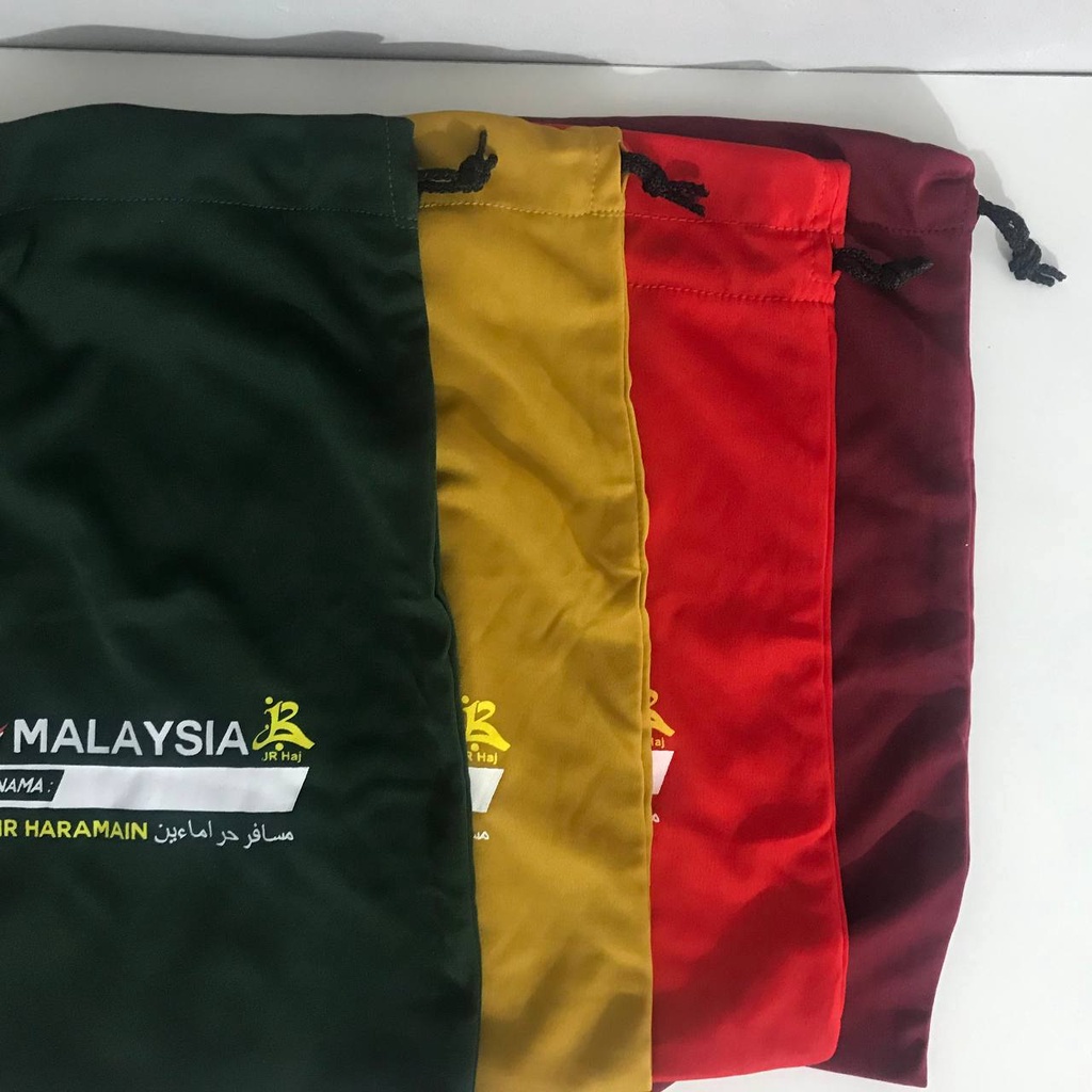 UNCANG BEG KASUT JEMAAH HAJI DAN UMRAH JERSEY | Shopee Malaysia