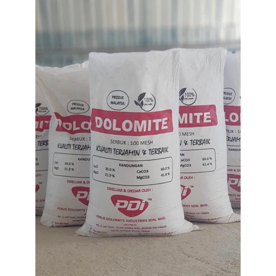 Perlis Dolomite (Kapur Pertanian) Loose Pack 10kg | Shopee Malaysia
