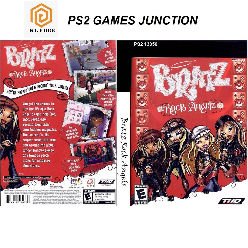 🔥PS2 CD DVD Games🔥 Bratz Rock Angelz (Dvd Games) | Shopee Malaysia