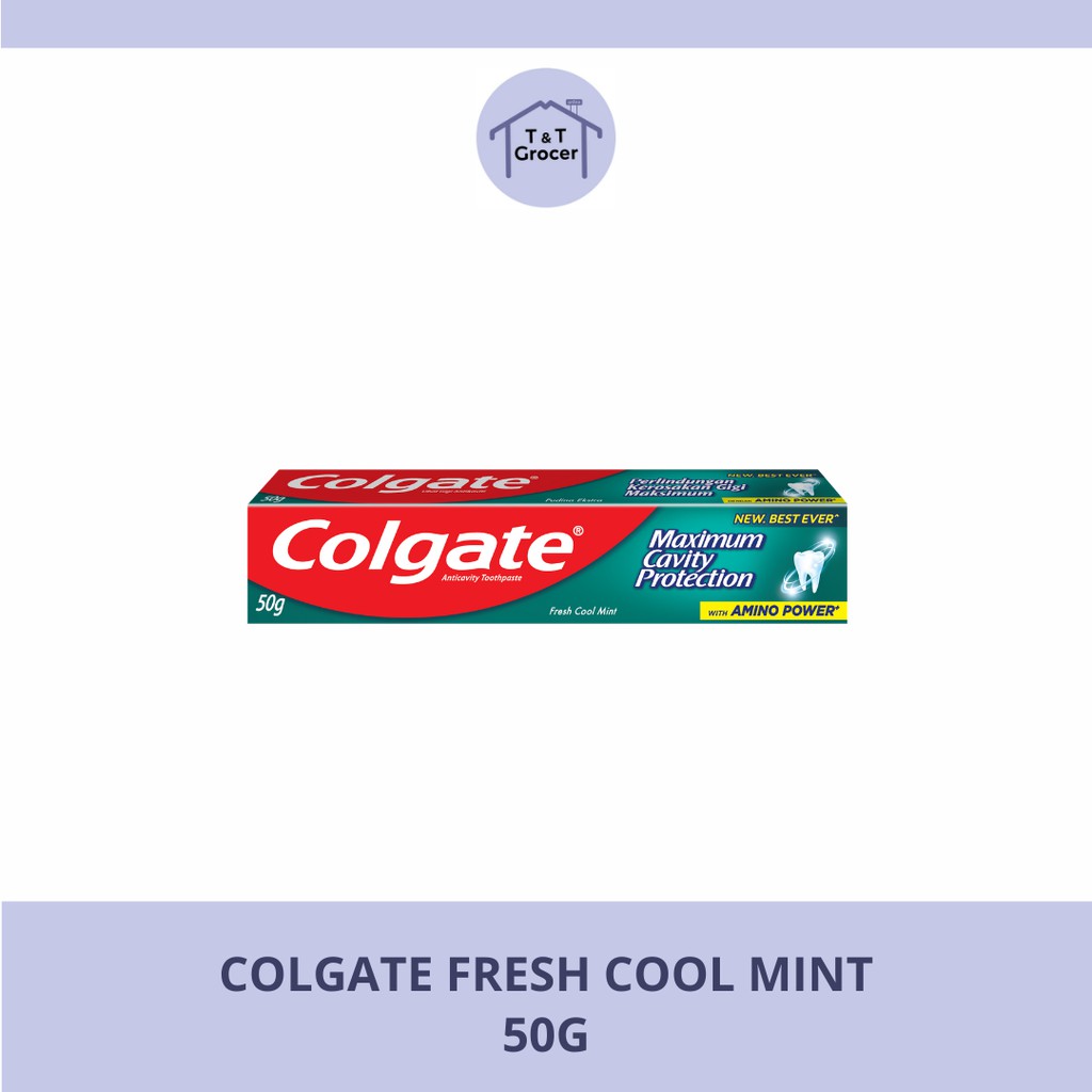 Colgate Fresh Cool Mint (50g/ 75g/ 100g/ 175g) | Shopee Malaysia