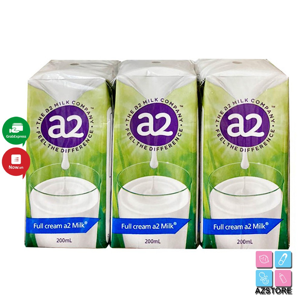 A2 Full Cream Liquid Fresh Milk - A2 Full Cream Milk 200ml | Shopee Malaysia