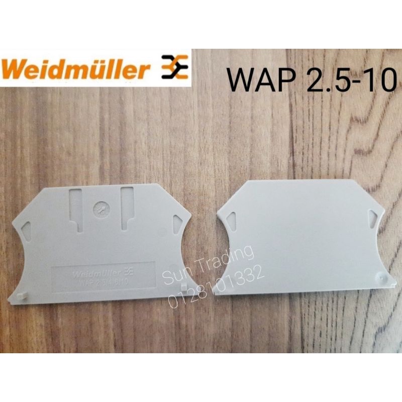 WAP2.5/4/6/10 Weidmuller End Plate | Shopee Malaysia