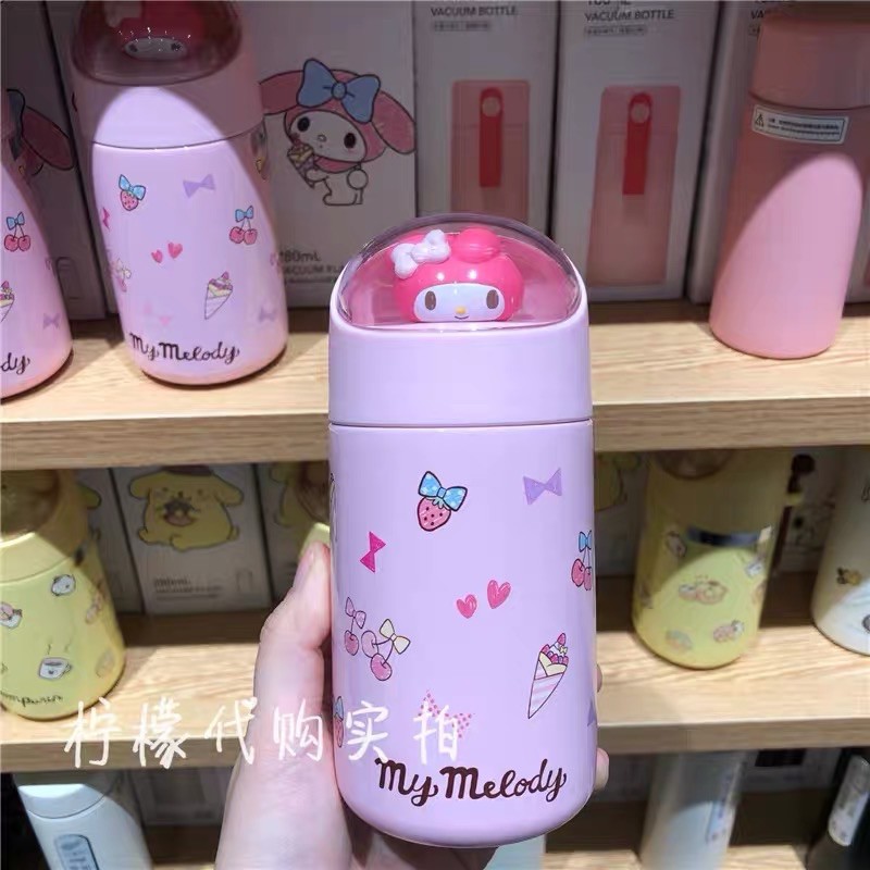 Ready stock Miniso Sanrio Cinnamoroll /Hello Kitty /Pompompurin / Melody Vacuum flask Thermos ...