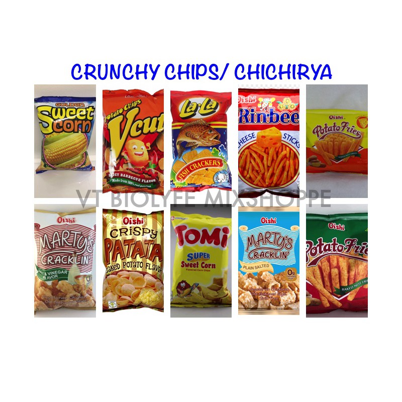 ASSORTED CRUNCHY CHIPS (Crispy patata/ Sweet Corn/ VCut/ Potato Fries ...
