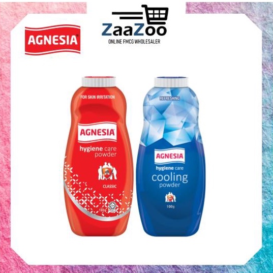 Agnesia Antibacteria Hygiene Care Powder / Bedak - Classic / Cooling ...