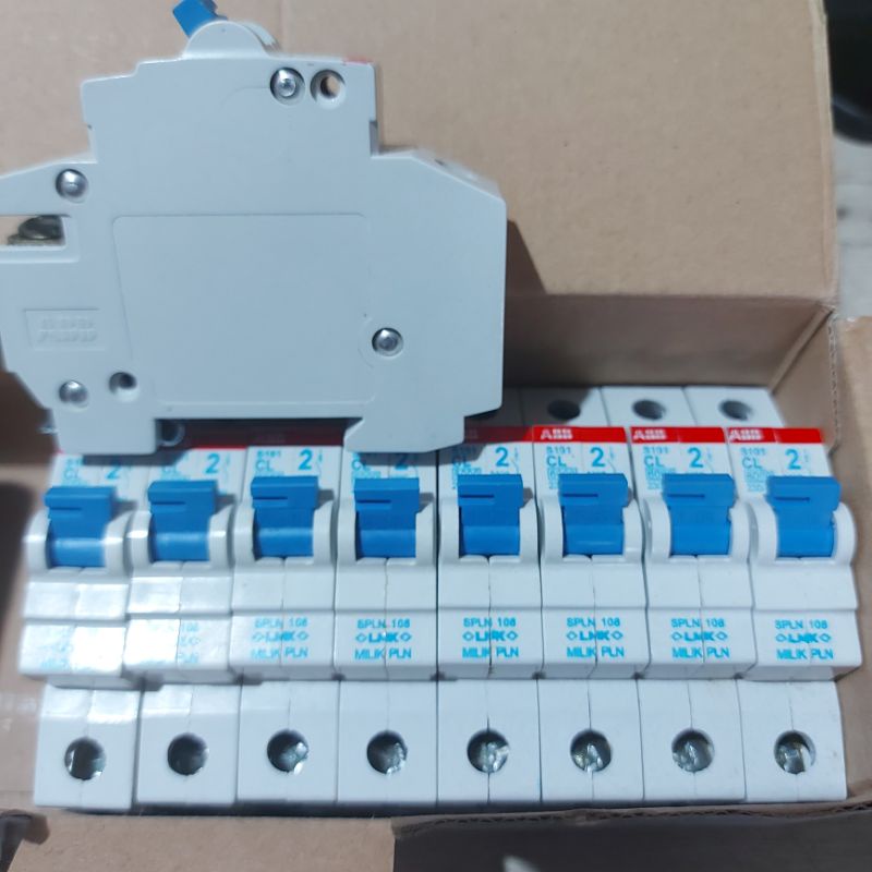 Mcb PLN 2A 1 Phase ABB | Shopee Malaysia