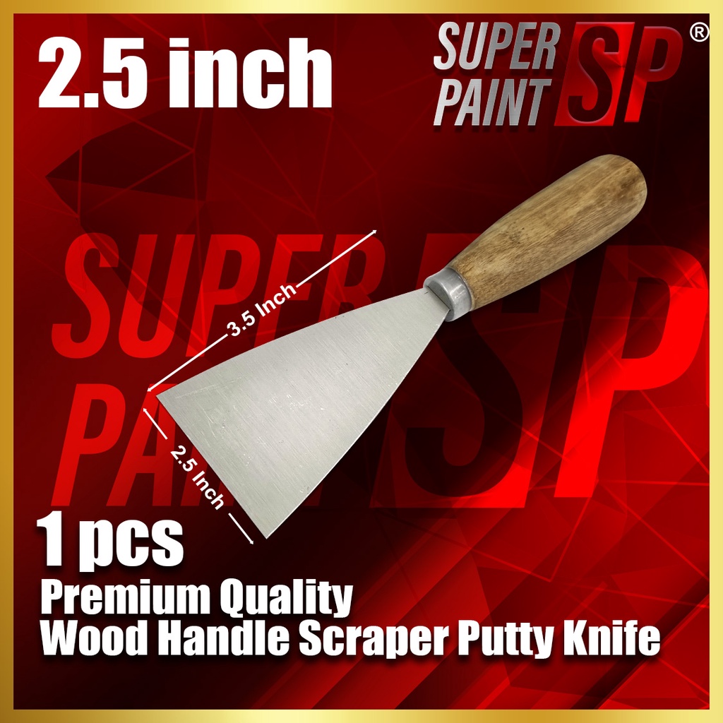 1" - 4" Wall Scrapper / Scraper Besi Paint Scrapper Putty Knife Wood ...
