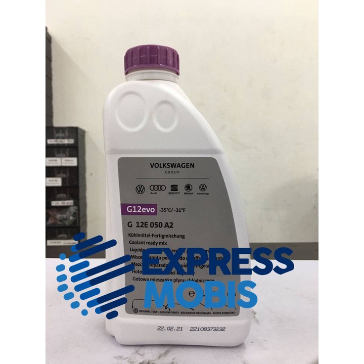 AUDI VOLKSWAGEN 100% GENUINE G12 EVO COOLANT (1L)- G 12E050A2 | Shopee ...