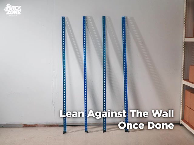 RACKZONE 4 Level Storage Rack Heavy Duty Rack Boltless Rak Besi ...