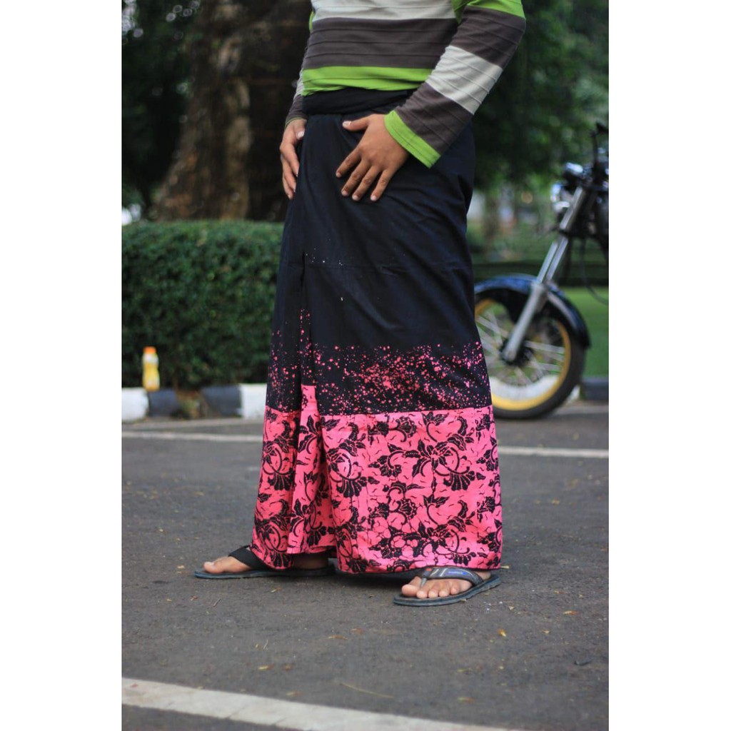 Original Batik Sarong Ahr Flower Motif | Shopee Malaysia