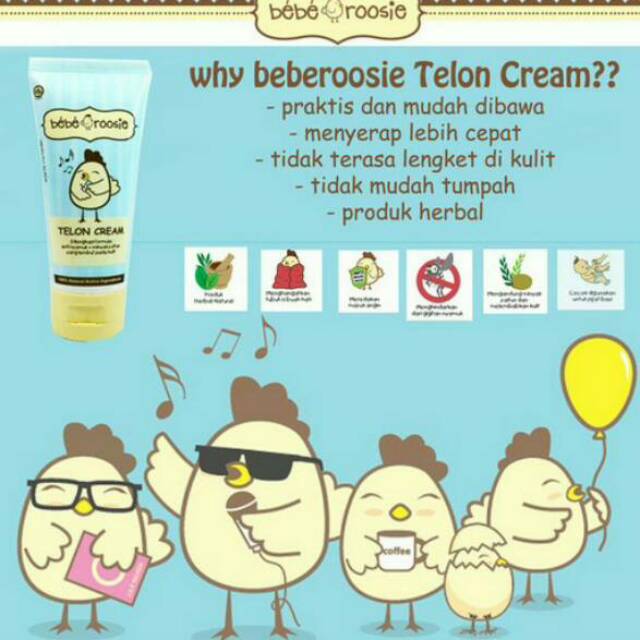 Bebe ROOSIE Telon Cream 60gr | Shopee Malaysia