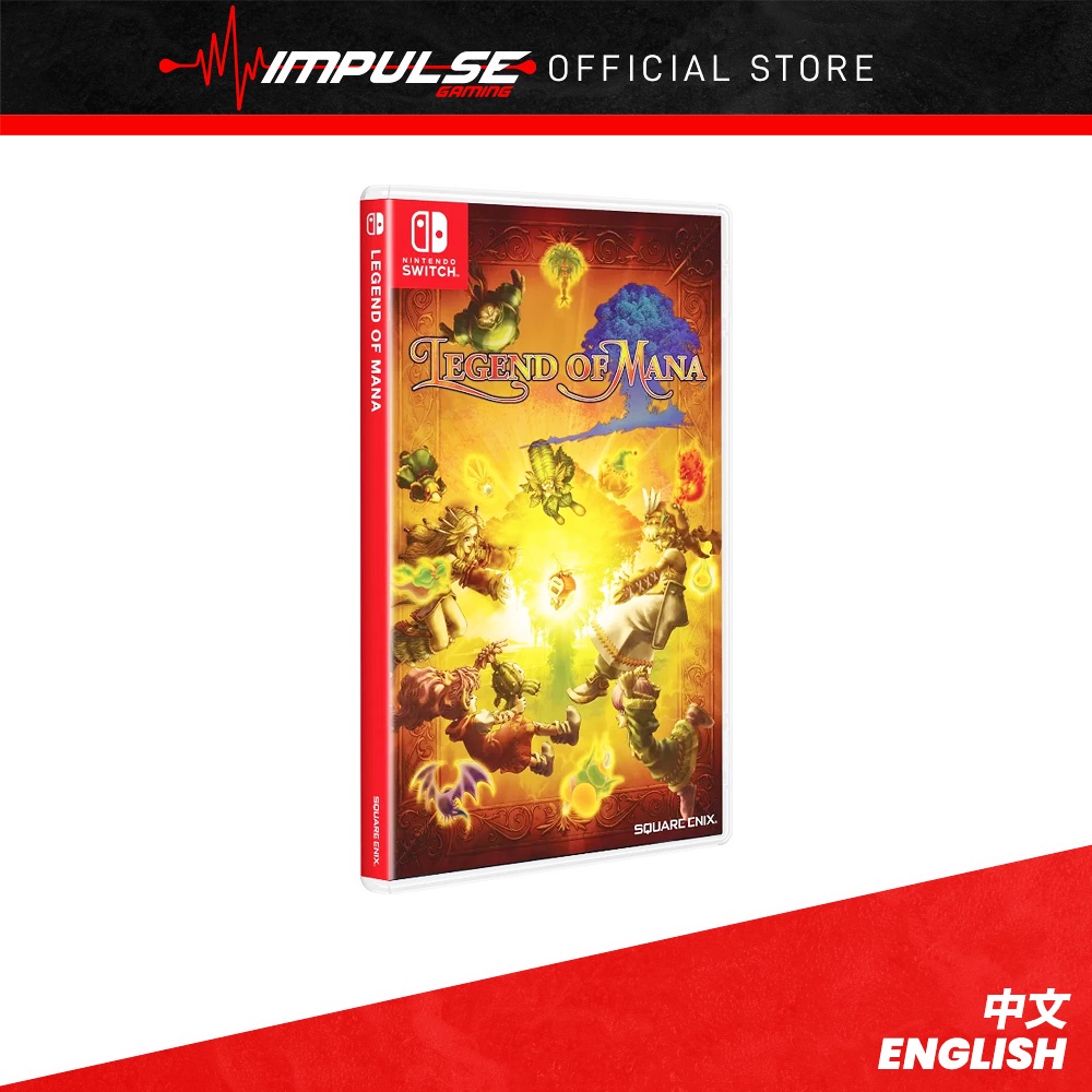 NSW Nintendo Switch Legend of Mana Remastered Chi/Eng Version [AS ...