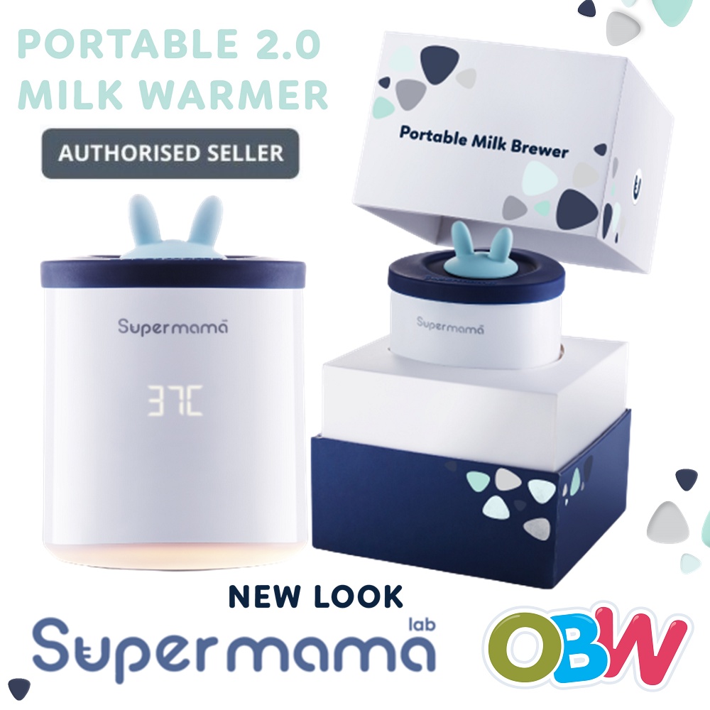 SuperMama Portable Milk Warmer 2.0 | Baby Bottle Warmer | Shopee Malaysia